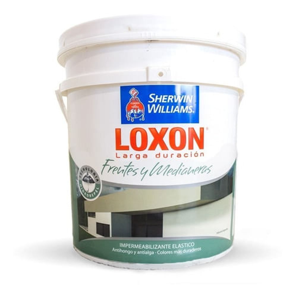 Loxon Frentes Y Medianeras Impermeabilizante Blanco X 10lts - Prestigio