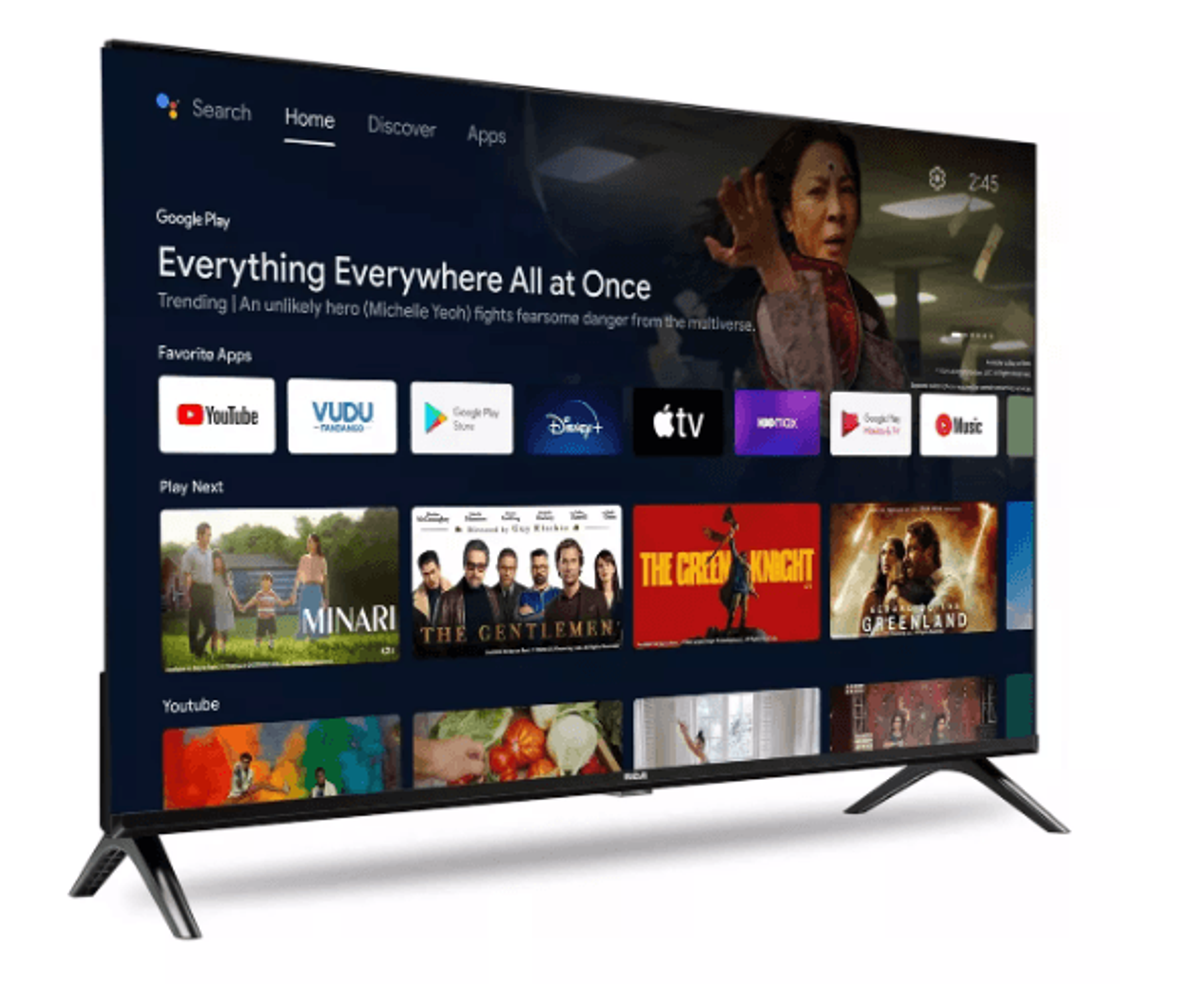 Smart Tv Android Hd 32'' Rca R32and Chromecast Hdr Dolby Prm