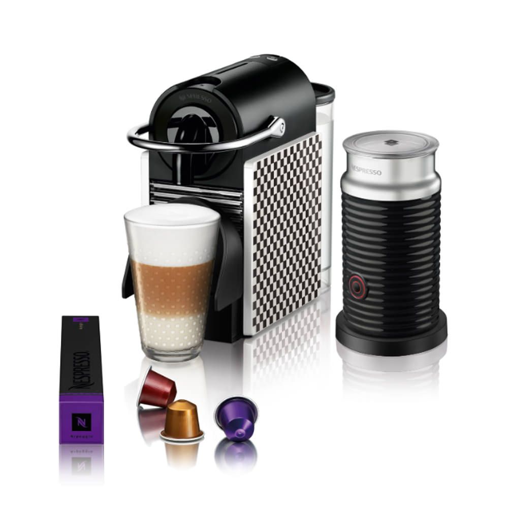 Cafetera Express Nespresso Pixie Clips Chess Mas Aeroccino 3