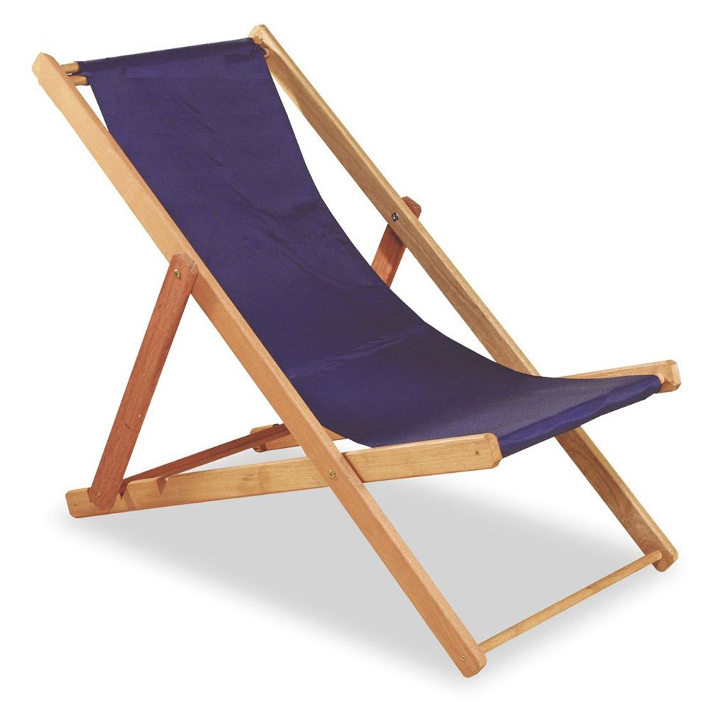 Reposera de Madera Iberá Azul Ecomadera