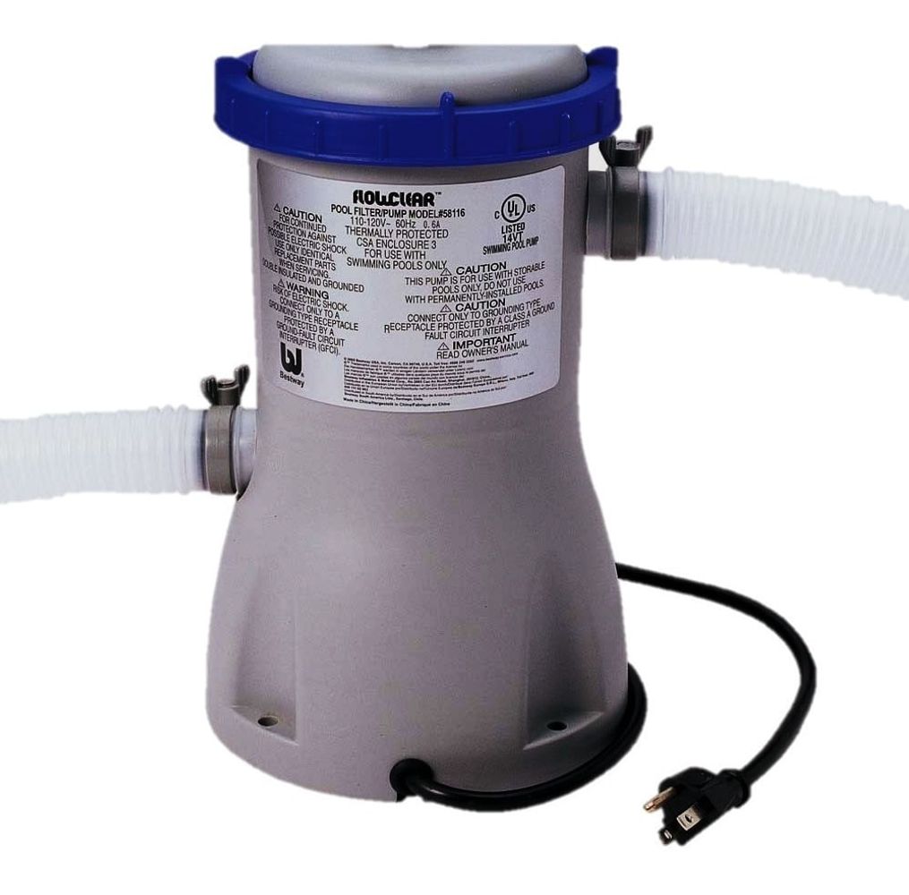 Bomba Filtrante Filtro Piletas Lona 17400 Litros Bestway