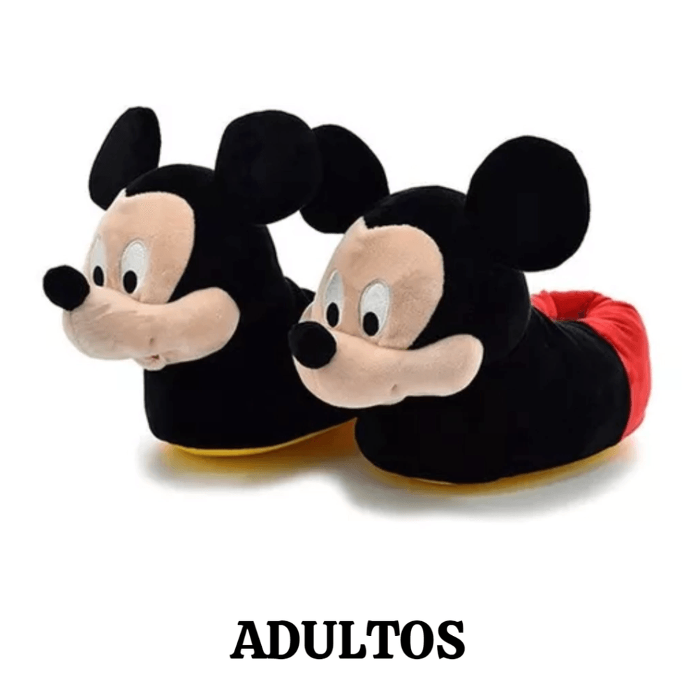 Pantuflas Disney Mickey Phi Phi Toys - Niños y Adultos-S - Adulto