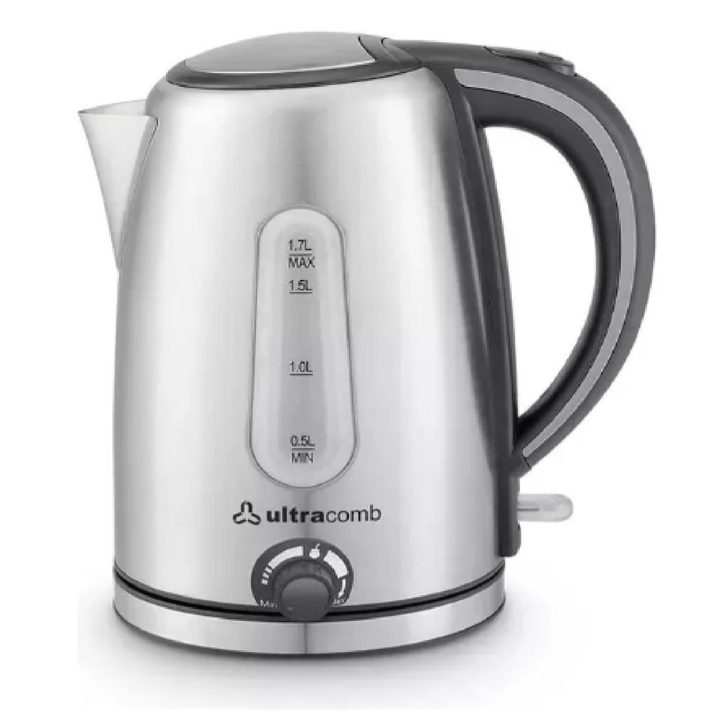 Pava Electrica Ultracomb Pe-4916 1,7 Litros 2200w Mate Acero