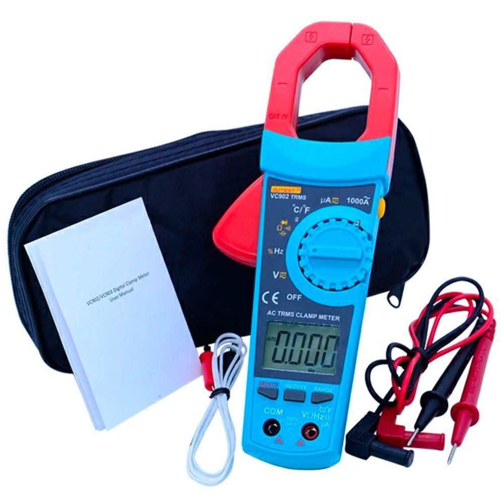 Pinza amperometrica + Multimetro digital autorango ZOTEK VC903