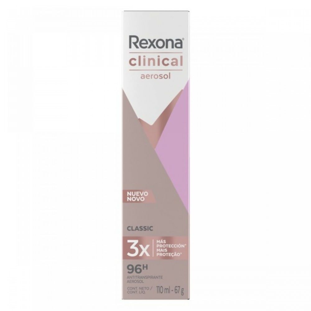 Rexona Antitranspirante Clinical Classic 110ml
