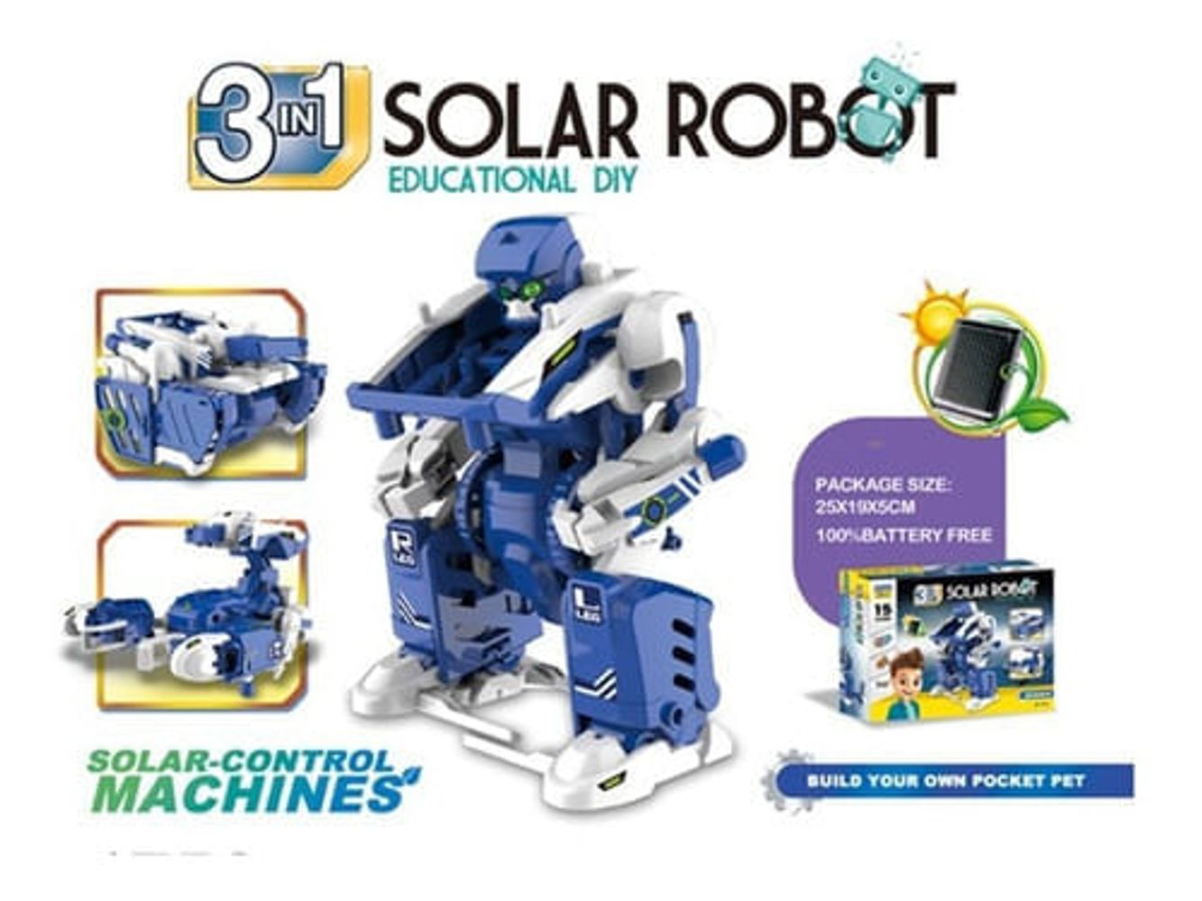 Robot Solar 3 En 1 1756938