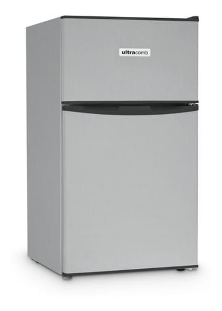 Heladera Minibar Ultracomb Utc-93 Gris Plata Freezer 88l