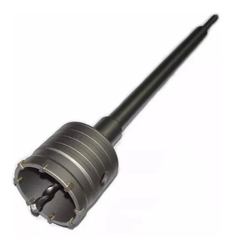 Kit Mecha Copa Pared Hormigon Widia 65 Mm + Soporte 320mm Black Jack