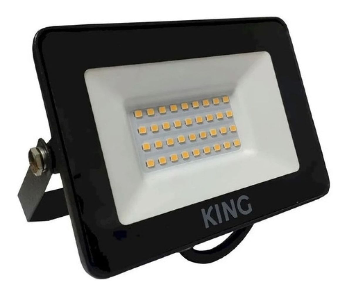 Reflector Proyector Led 20w 1600lm King Luz Fría 6500K