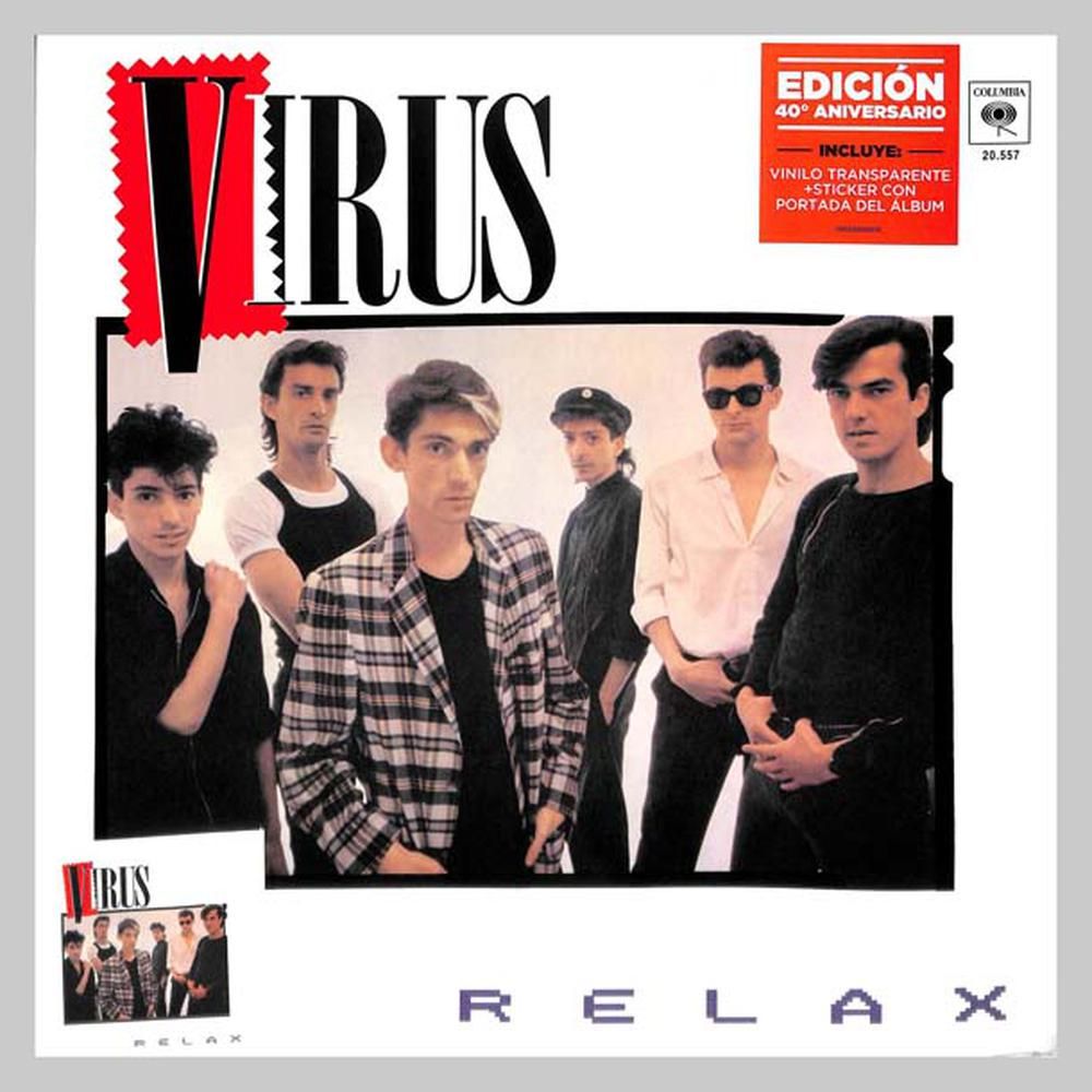 Vinilo - Relax (Vinyl Transparante Ed 4 - Virus