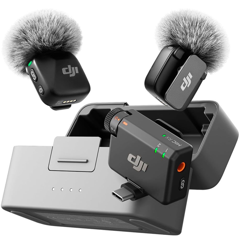DJI Mic Mini 2 TX 1 RX Estuche De Carga