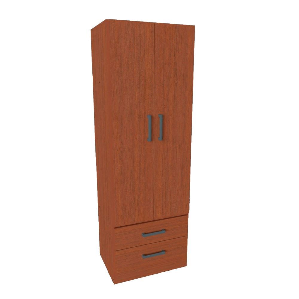 Placard Orlandi Bahia Mogno 2 Puertas 2 Cajones