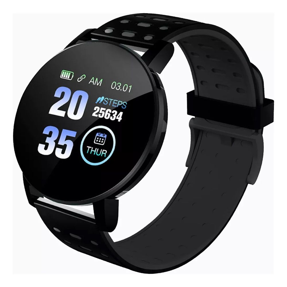 Reloj Inteligente Deportivo Smartwatch Negro Multifunción Suono