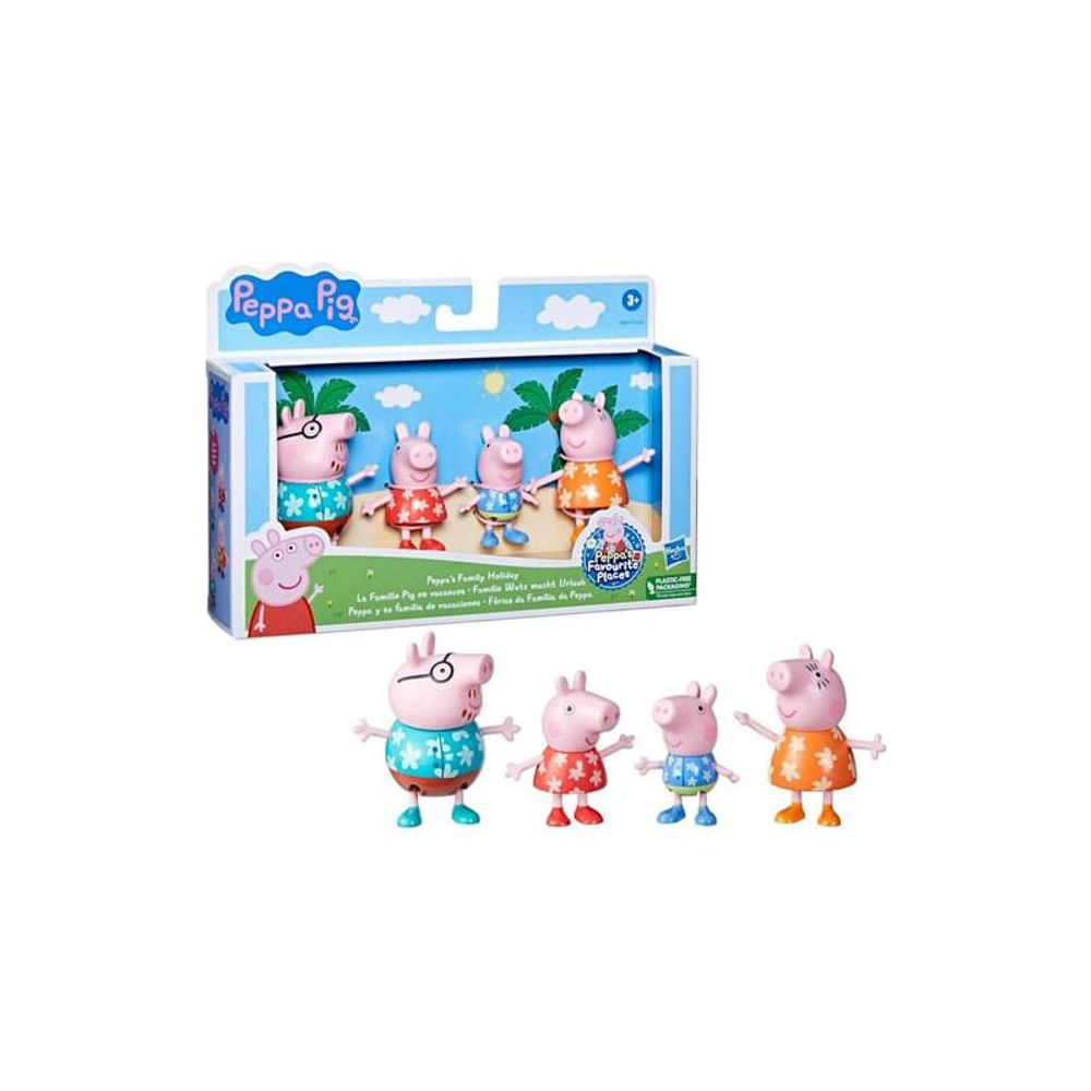 Peppa Pig Y Su Familia De Vacaciones F2171 F8082 Hasbro