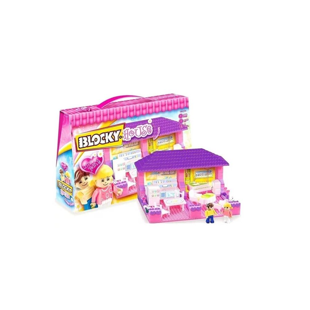 Blocky House Cocina-living Luna Y Tomy