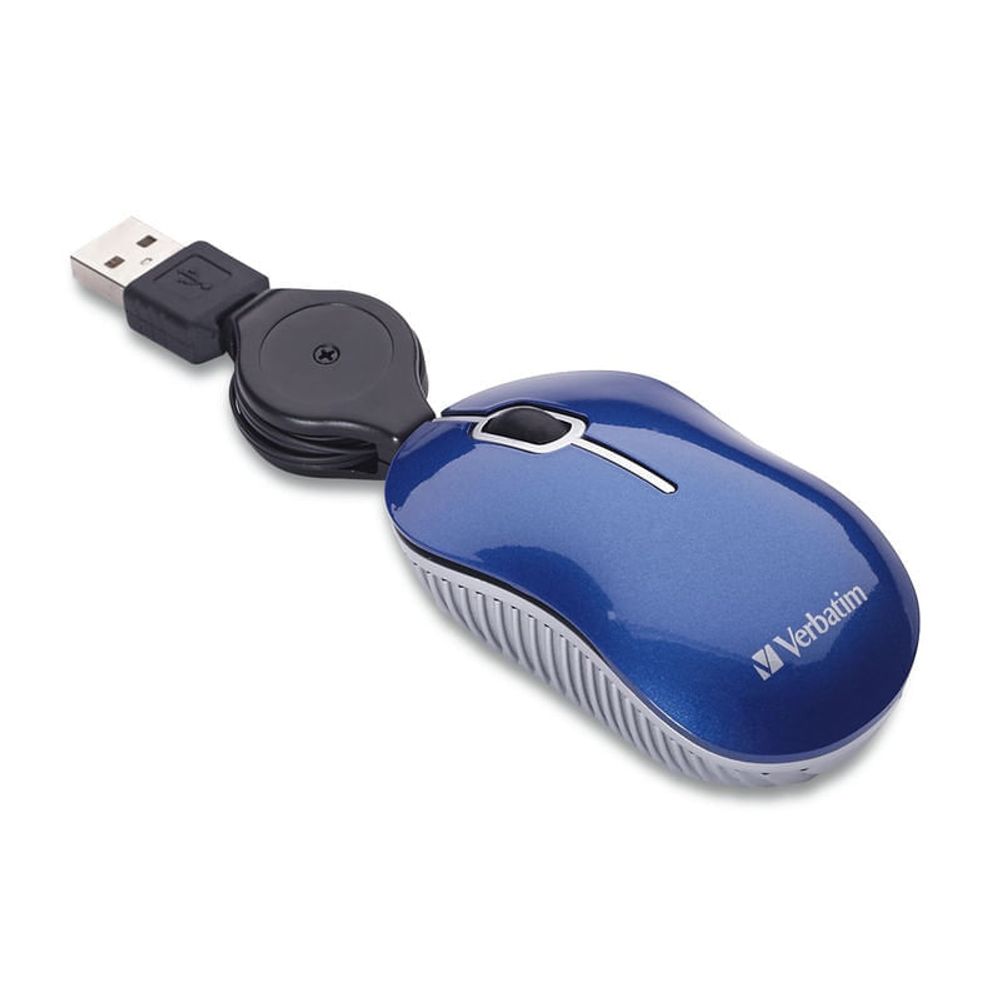 Mouse Verbatim Mini Commuter – Azul - 98616