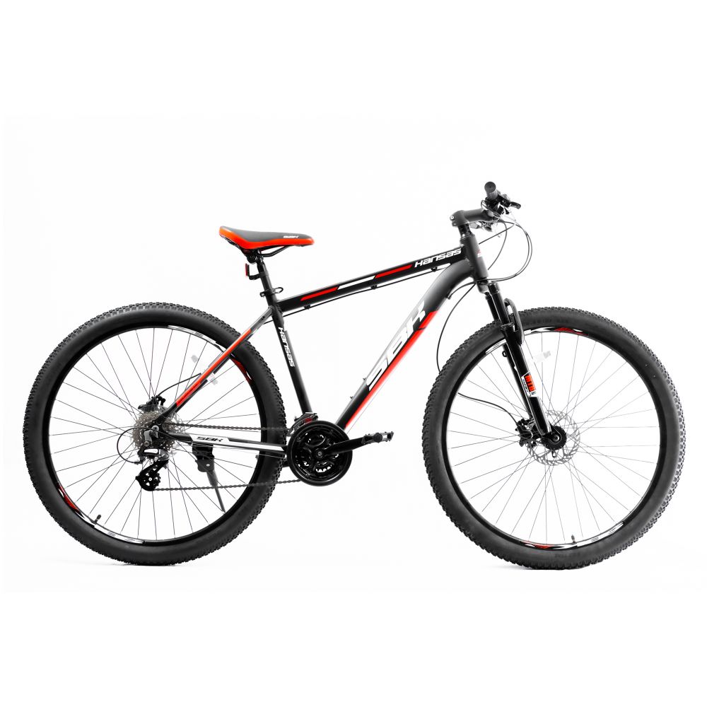Bicicleta Kansas SBK Rodado 29 de 24 Velocidades Negro Mate Talle 17