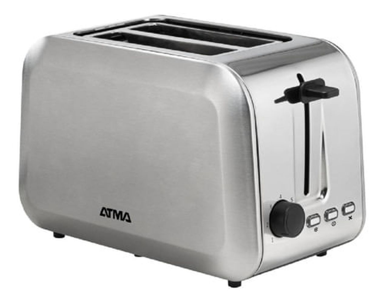 Tostadora Atma To8020ip 2 Ranuras 700w Acero Inoxidable
