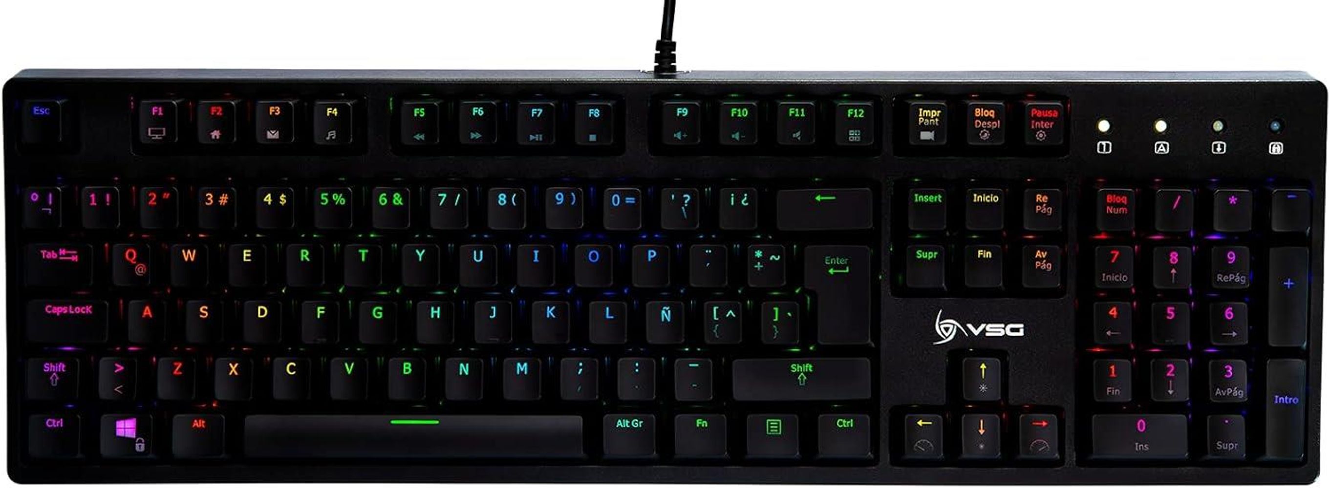 Teclado VSG Alnilam - Black Edition - Kailh Rojo