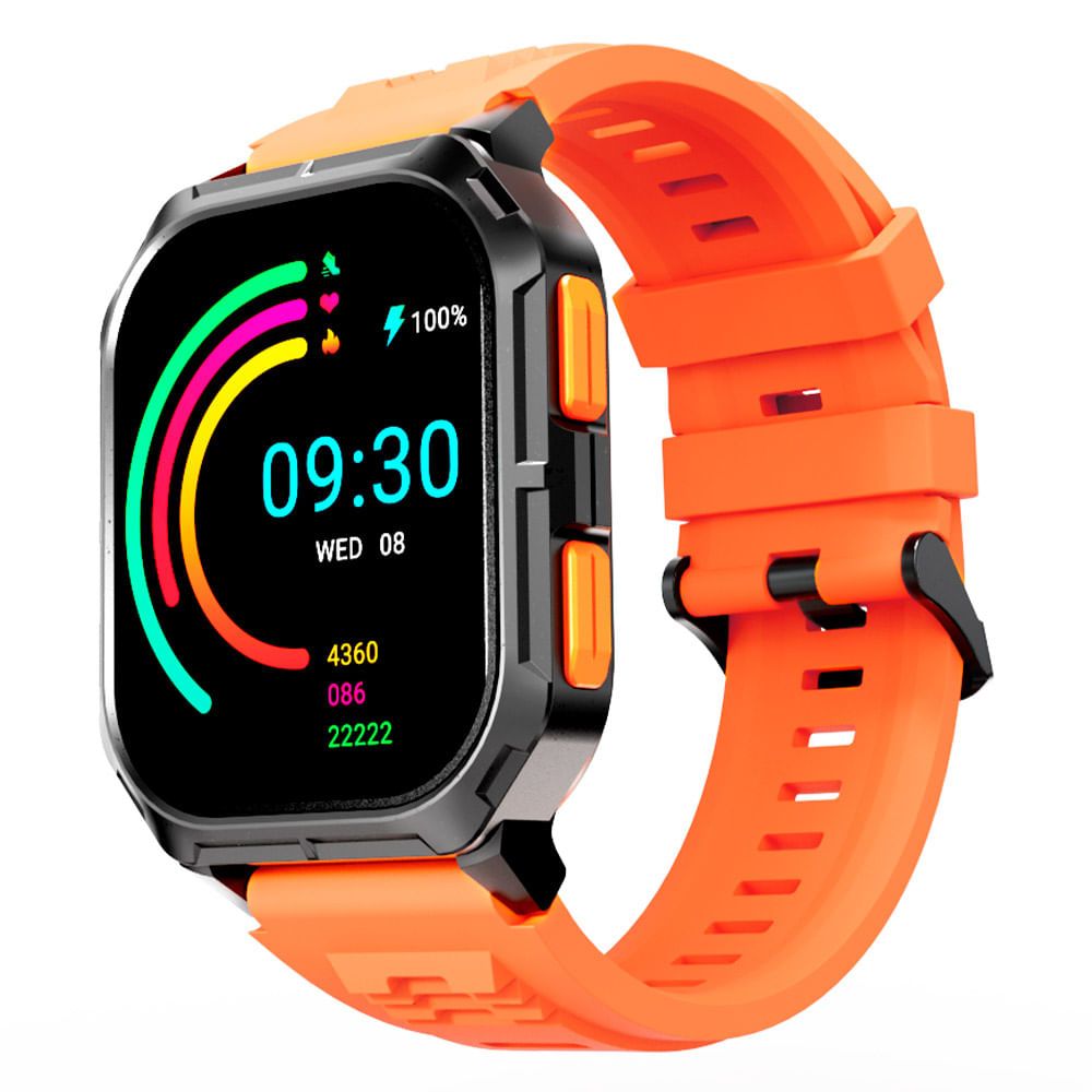 Smartwatch Naranja HiFuture FutureFit Ultra 3 Reloj Inteligente