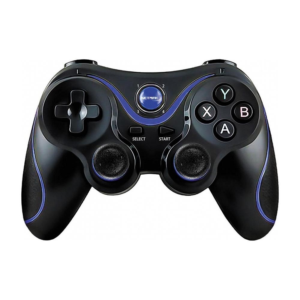 Gamepad Inalambrico Netmak Nm-nitro Bluetooth Ps4 Ps3 Switch Pc Android ...