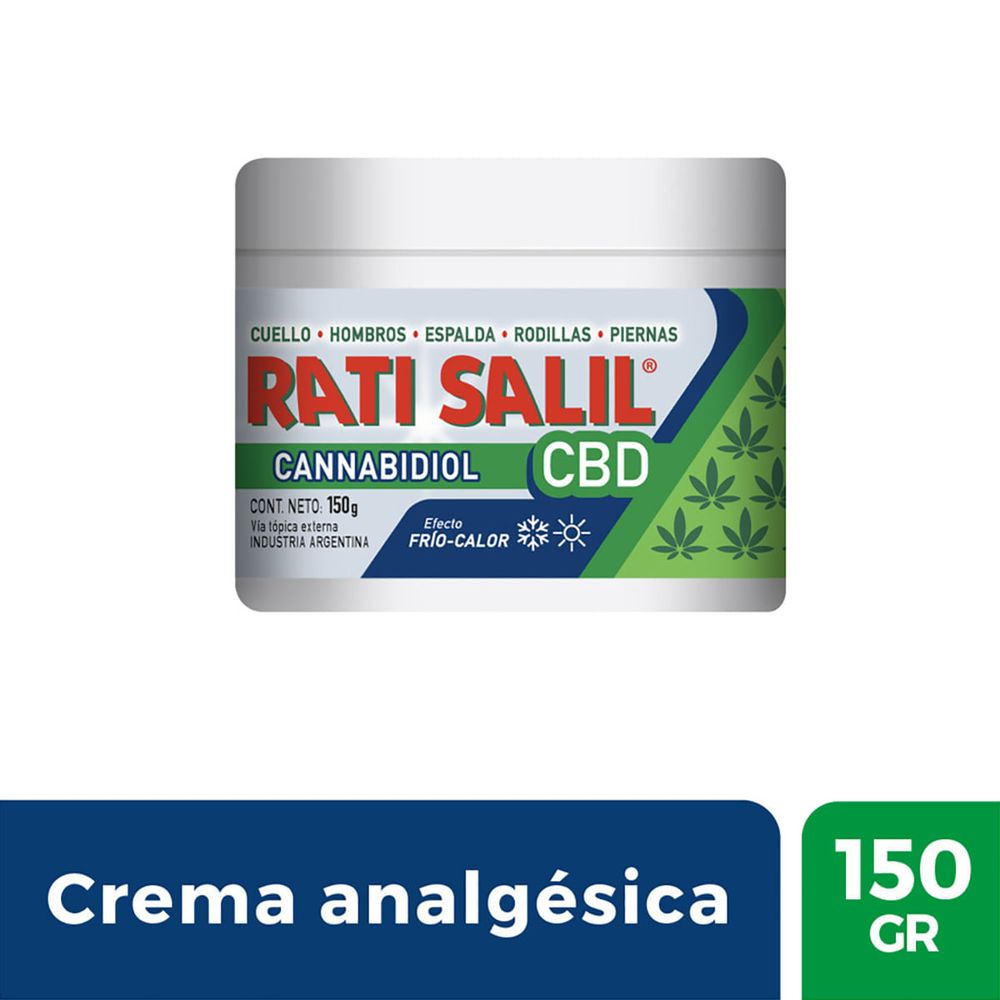 Rati Salil Cbd Efecto Frío-calor Con Cannabidiol 150g