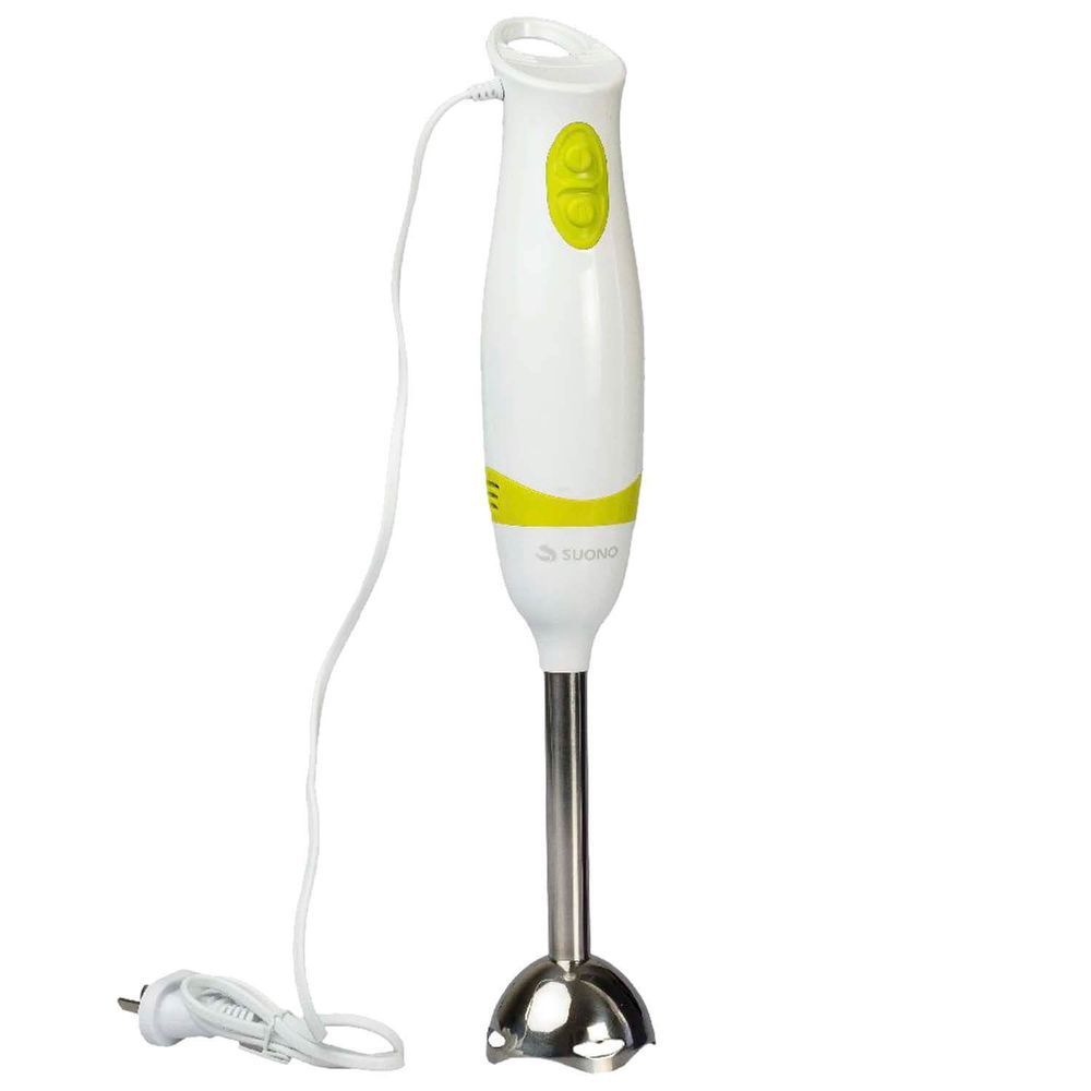 Mini Pimer Mixer 200w Multiprocesadora De Mano 220v Blanca