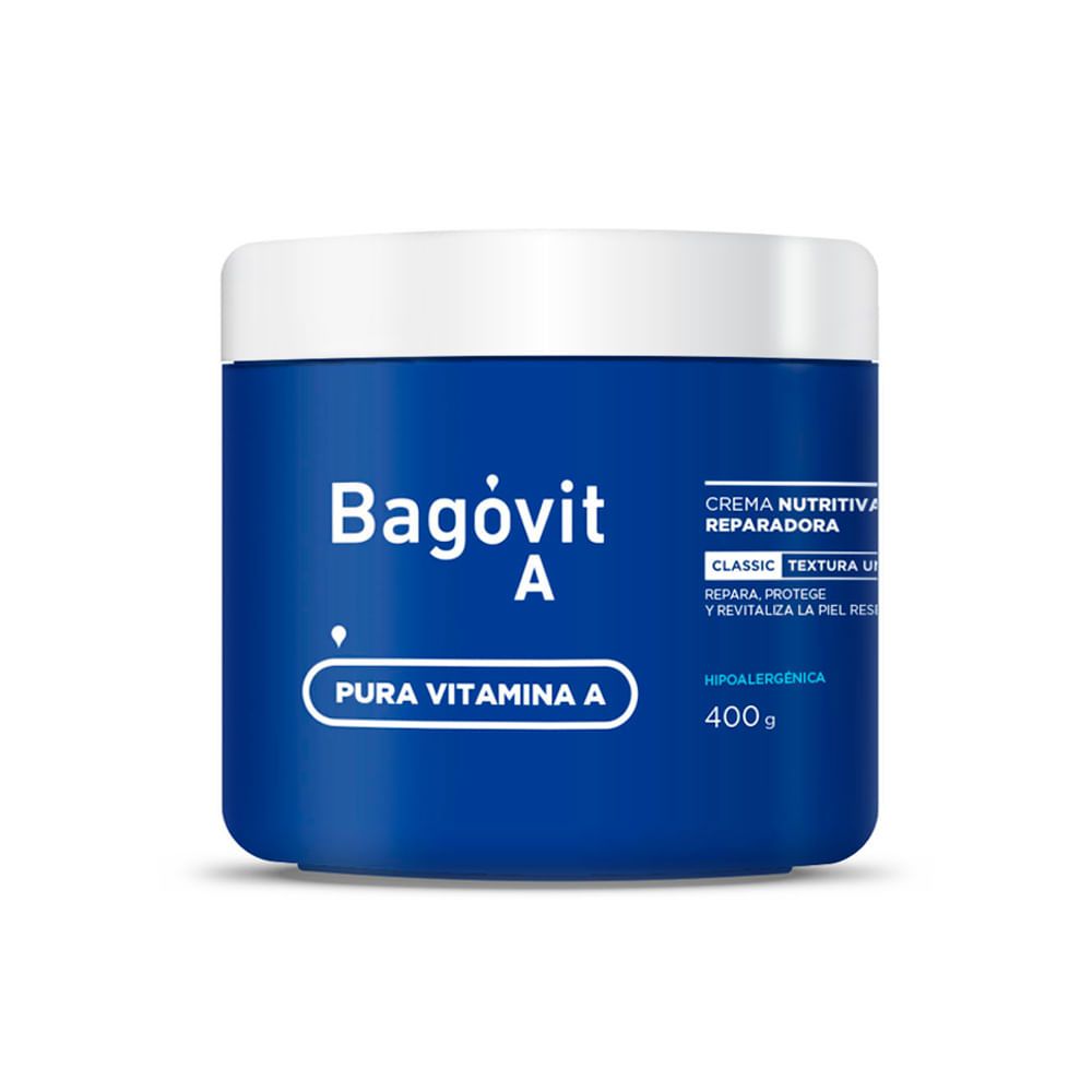 Crema Nutritiva Reparadora Classic Bagovit Vitamina A 400 g