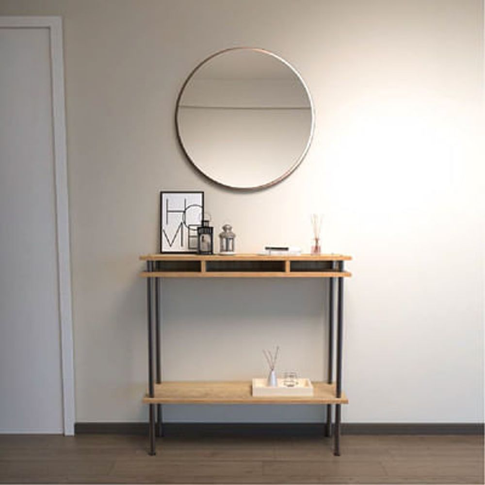 RECIBIDCOR INDUSTRIAL 3 SECCIONES. 100 x 30 x 99 cm. Color ROBLE ATAKAMA