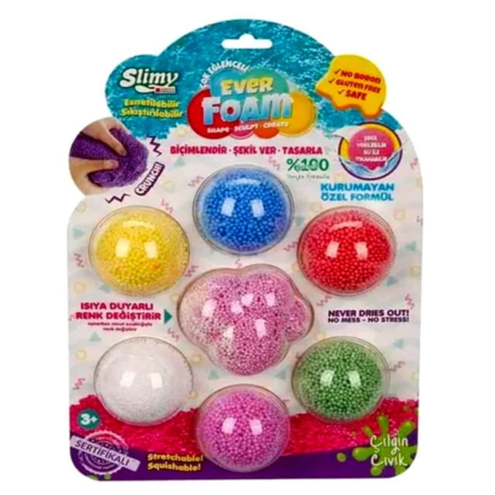 Masas de Colores con Textura Ever Foam pack x7 - Art 68030