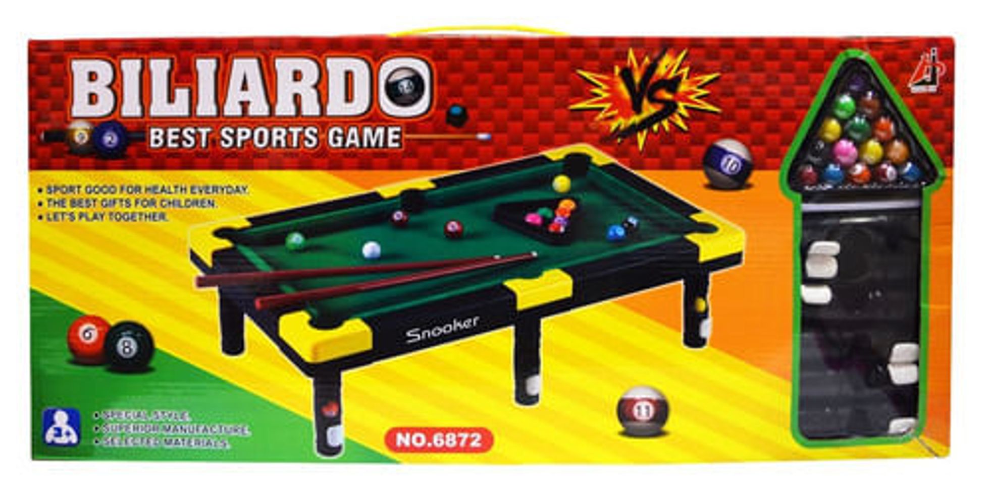 Mini Pool Juego De Mesa Para Niños Con Accesorios