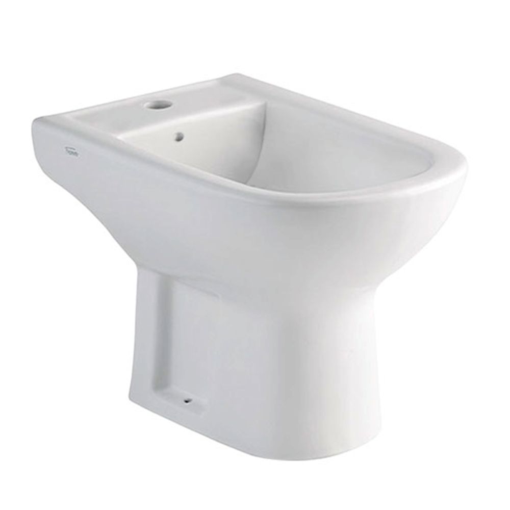 Sanitario Ferrum Bari bidet monocomando loza blanco BKM1