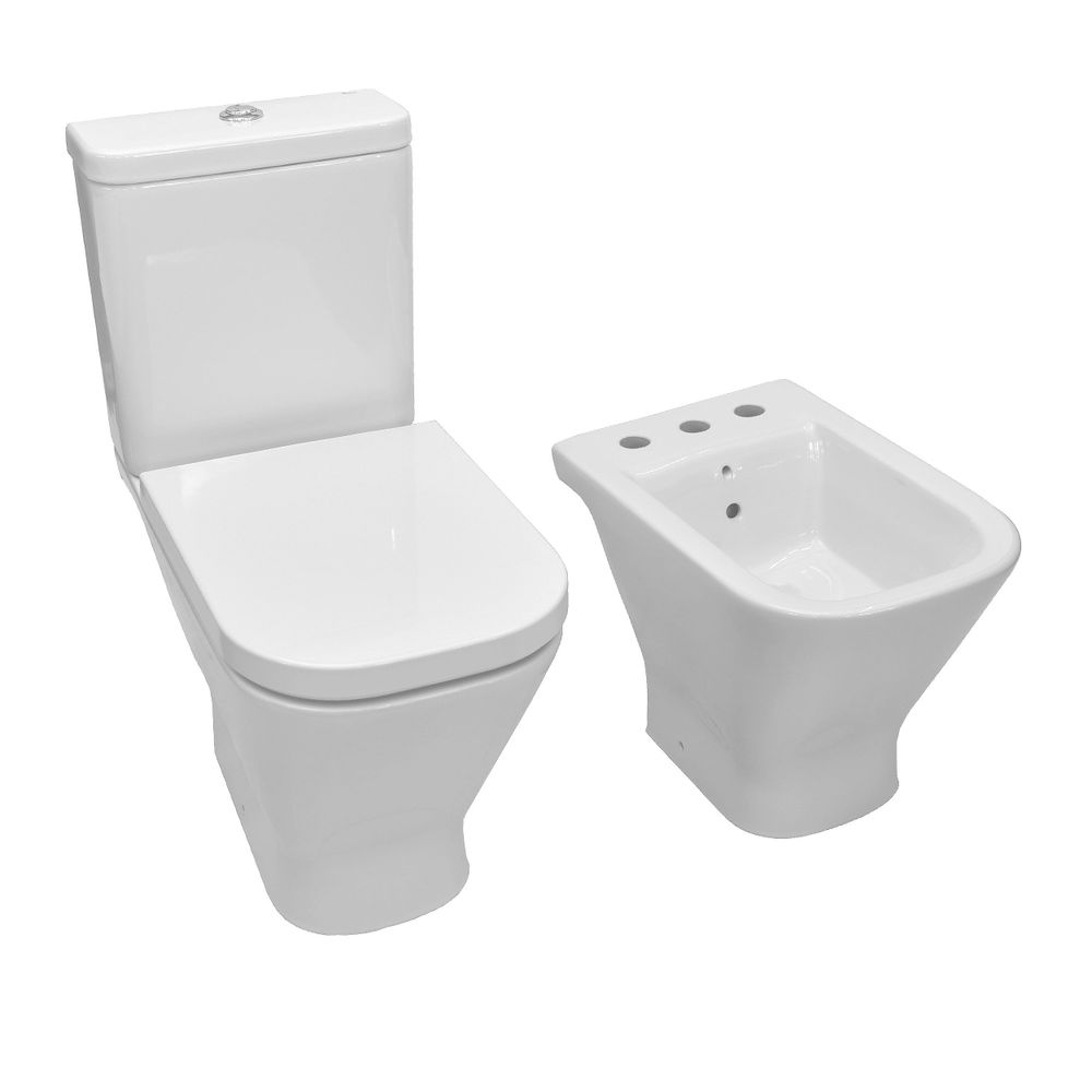 Inodoro con mochila bidet Roca Gap Doble descarga EG EG