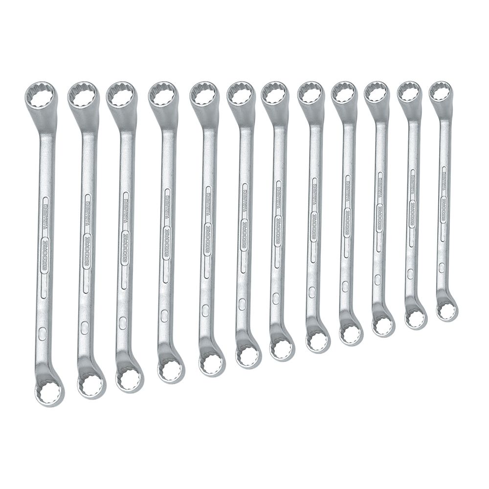 Juego de Llaves Estriada Pulgada 12 Piezas