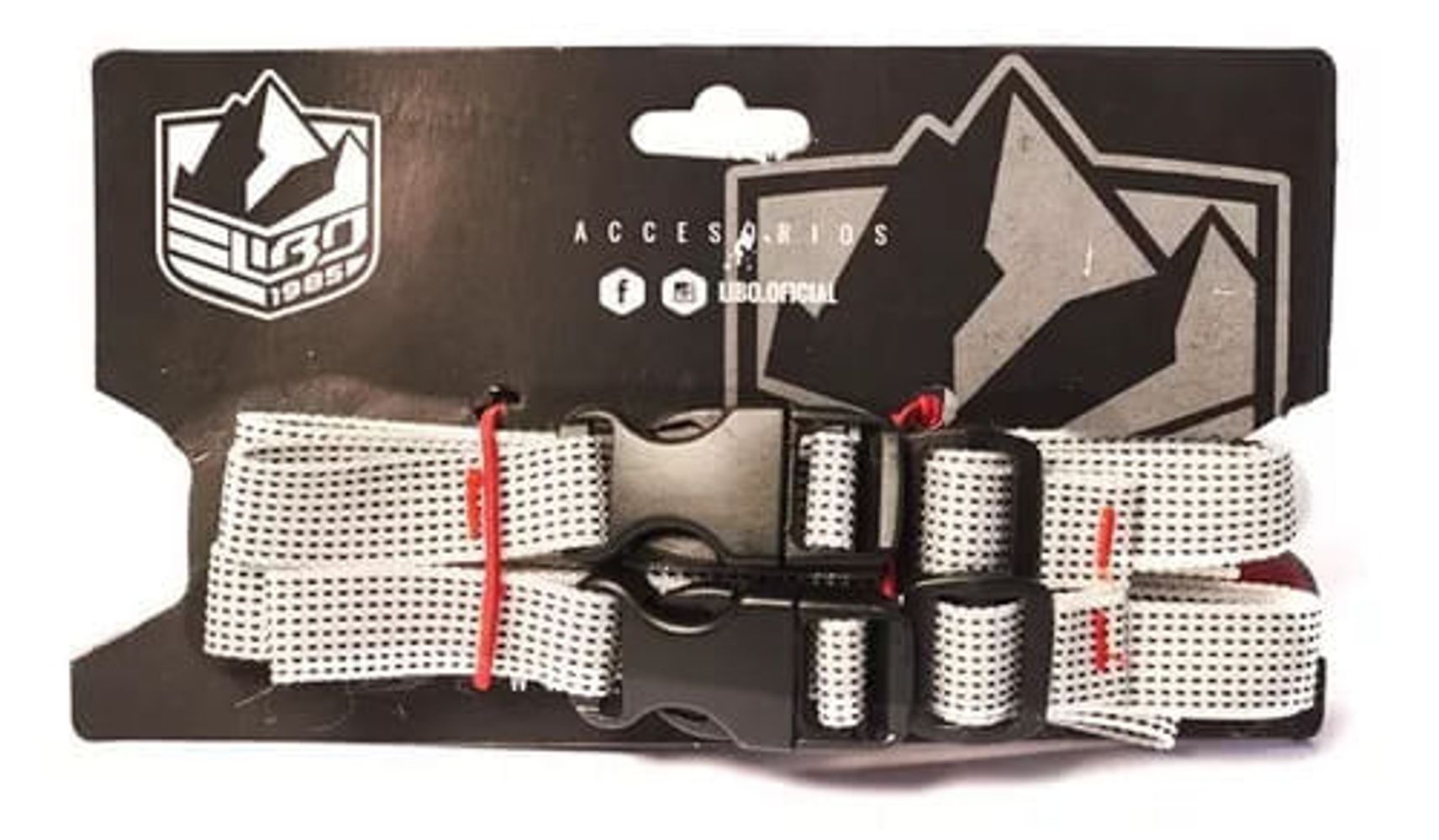 Straps de amarre Libo Blanco 2x1.50mt