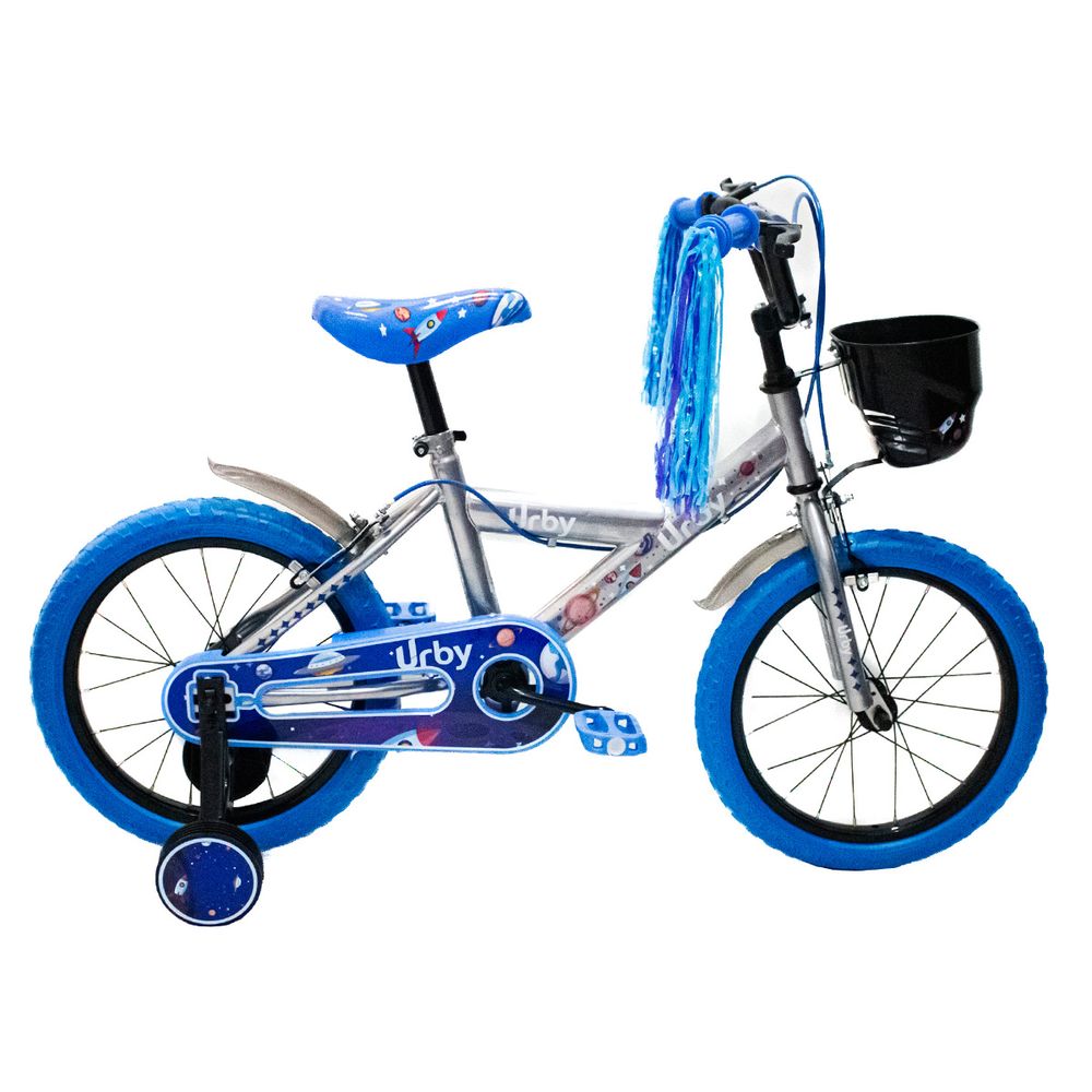 Bicicleta Infantil Rodado 16 Lamborghini Azul
