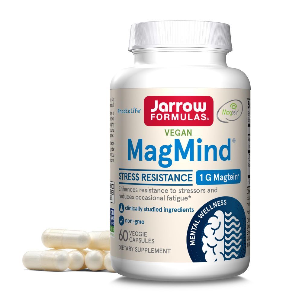 Suplemento MagMind Stress Resistance de Jarrow Formulas, 60 cápsulas