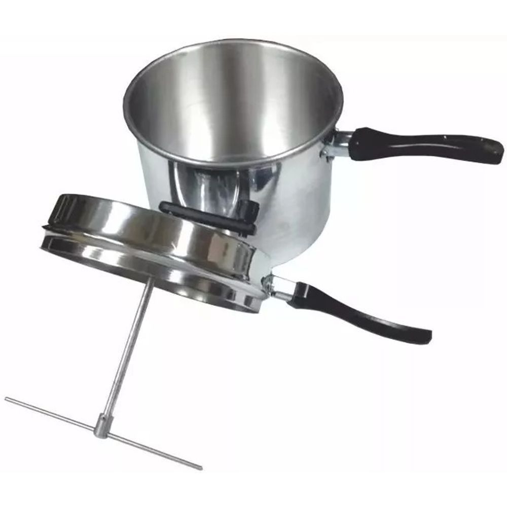Pochoclera Olla Aluminio Hogareña para Pochoclos Pop Corn