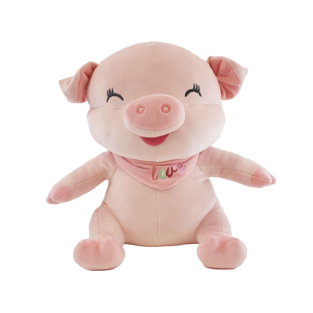 Peluche Chanchito Rosa 30 Cm