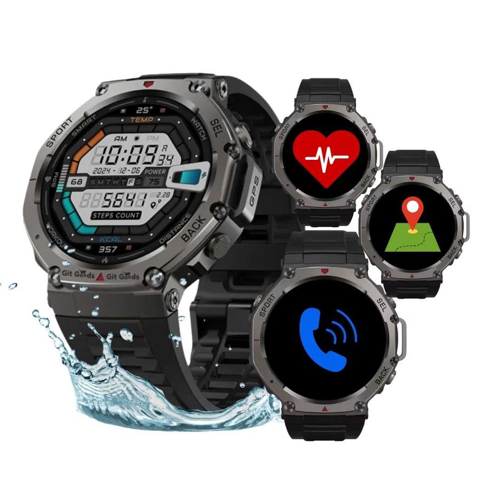 Reloj Smartwatch Dm58 Gps Integrado Amoled Sumergible 5 Atm