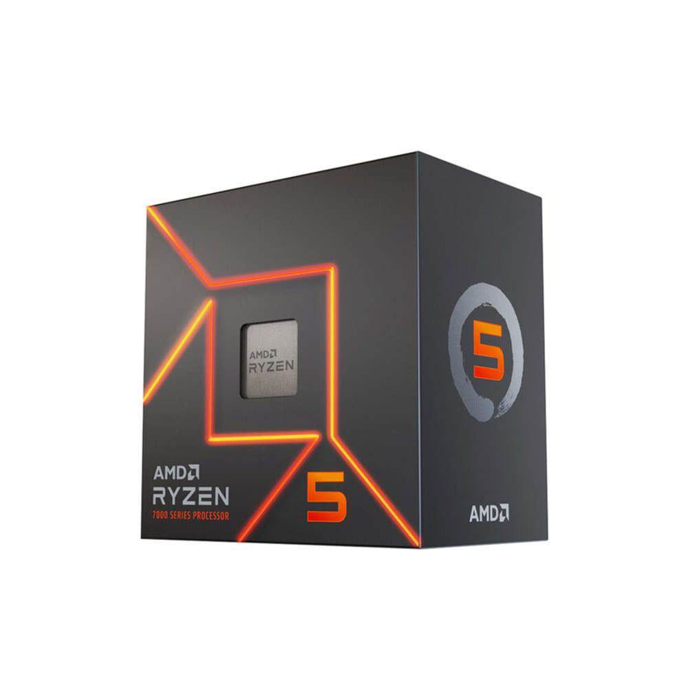 Microprocesador Amd Ryzen 5 7600 con video con graficos y cooler