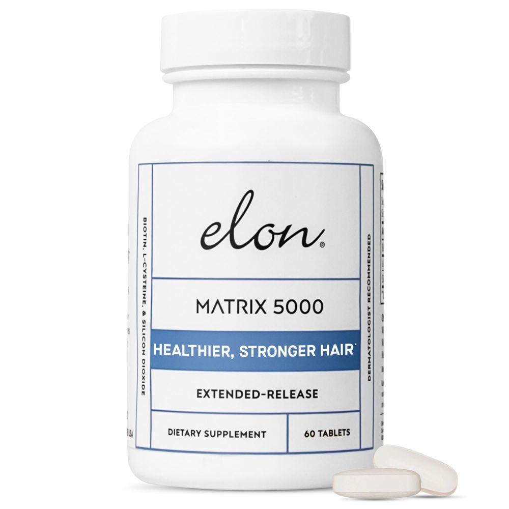 60 tabletas Elon Matrix 5000 para un pelo más
