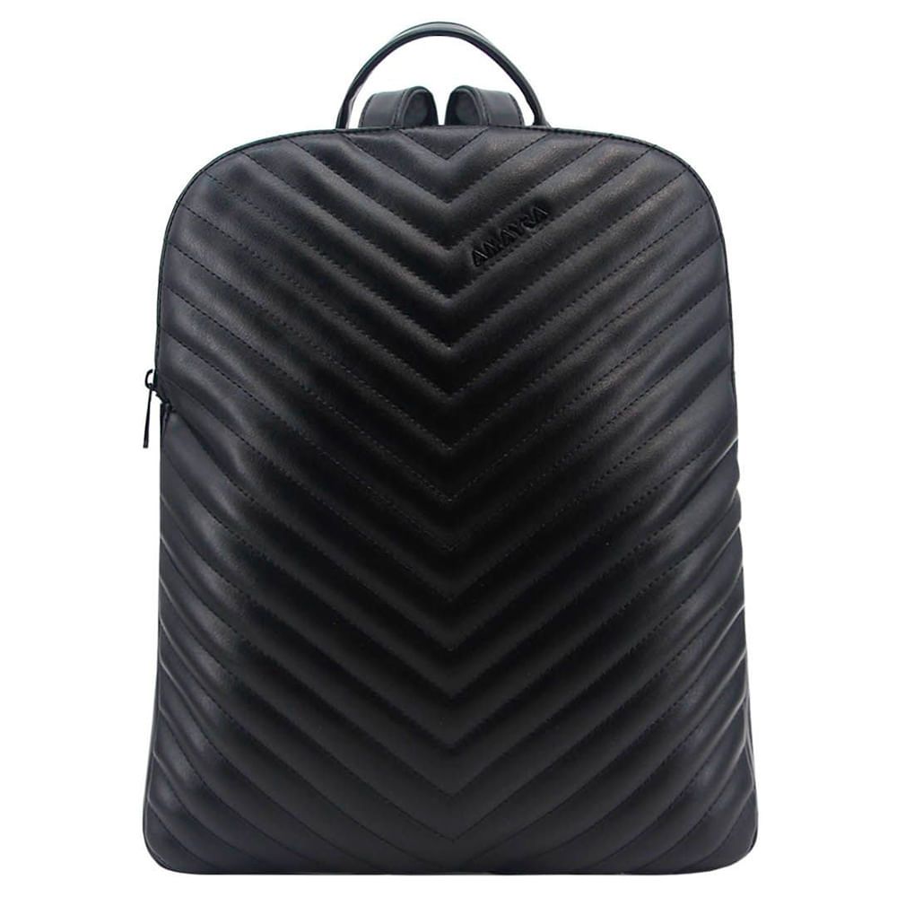 Mochila Porta Notebook Amayra Moda Simil Cuero Ejecutiva