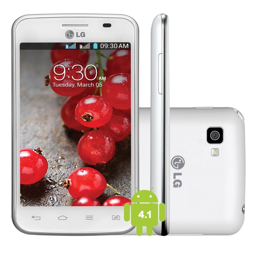 CELULAR LIBRE LG L4 TV WHITE