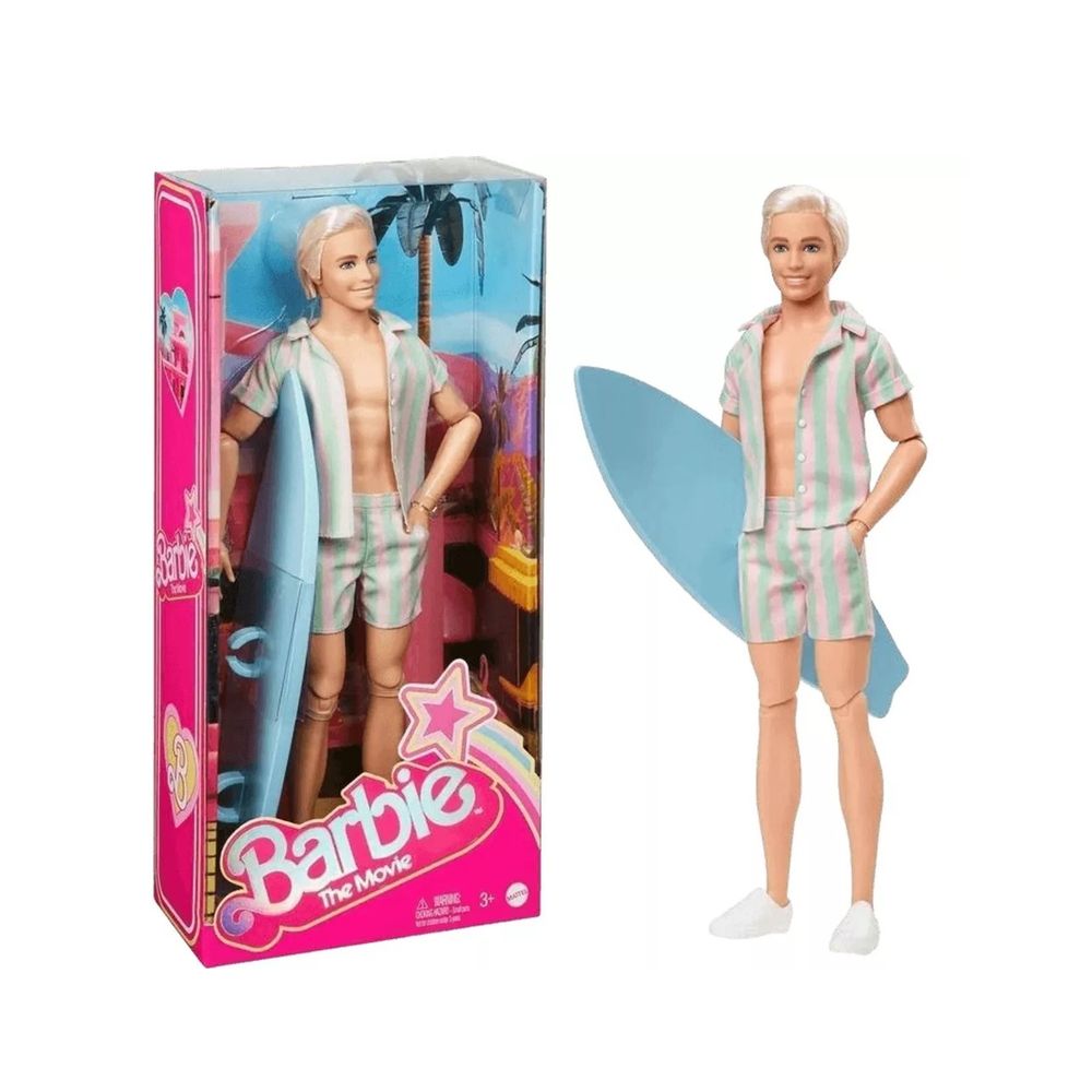 Barbie The Movie Muñeco Ken Playa Nuevo - Mattel