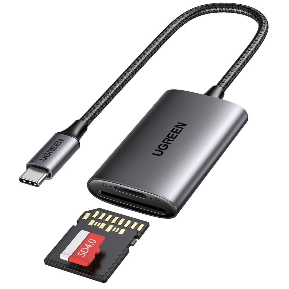 Lector de tarjetas UGREEN UHS-II USB C SD 4.0 para iPhone, ordenador ...