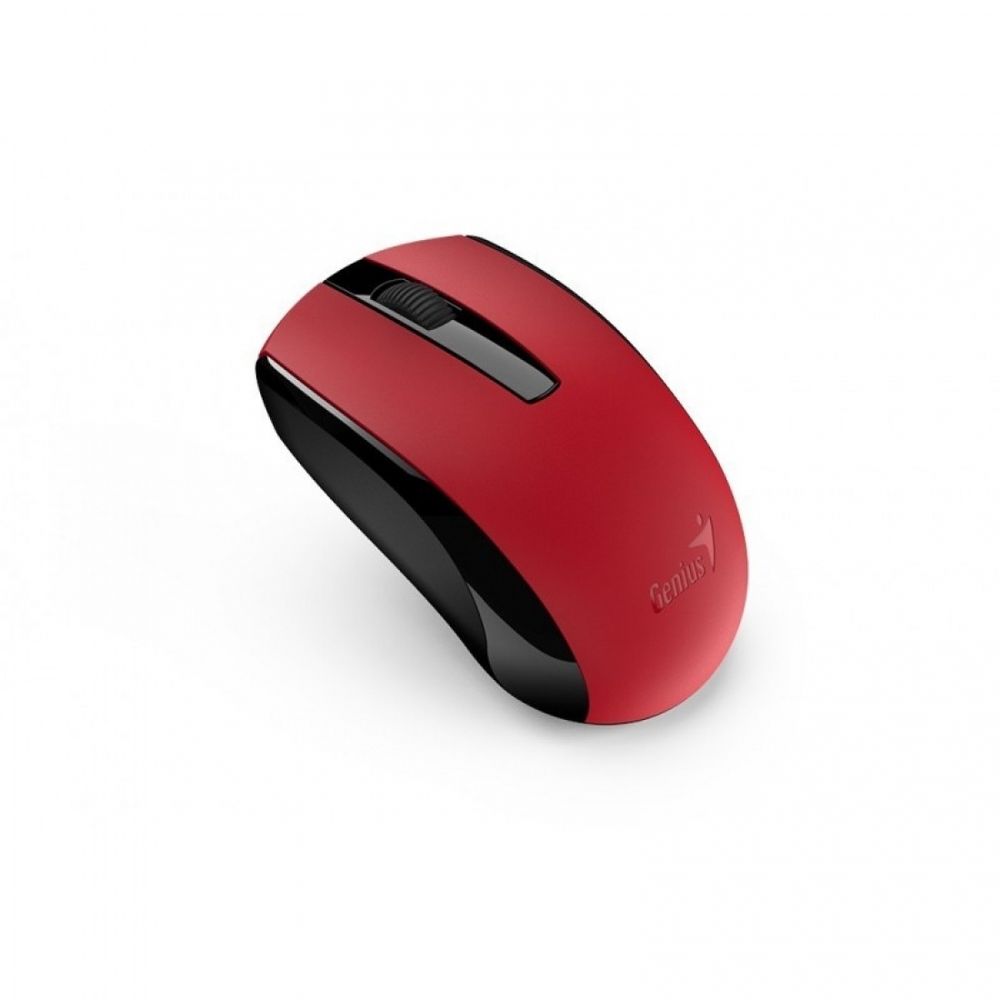 Genius Mouse Inalámbrico Eco-8100 Rojo New Pack