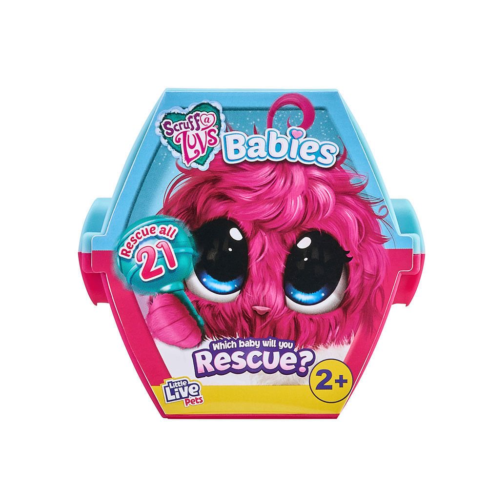 Peluche Scruff a Luvs Babies little live pets S5