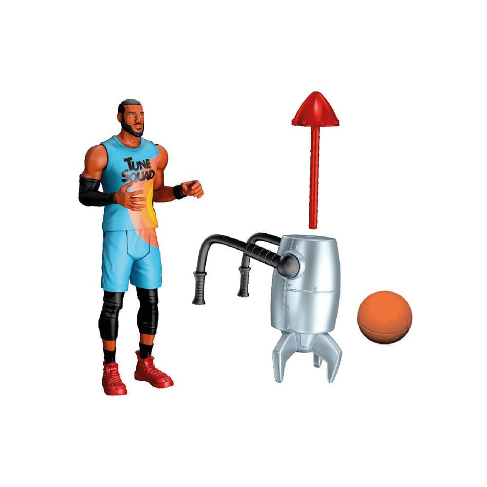 Figura Space Jam Ballers S1 Lebron Rocket Pack