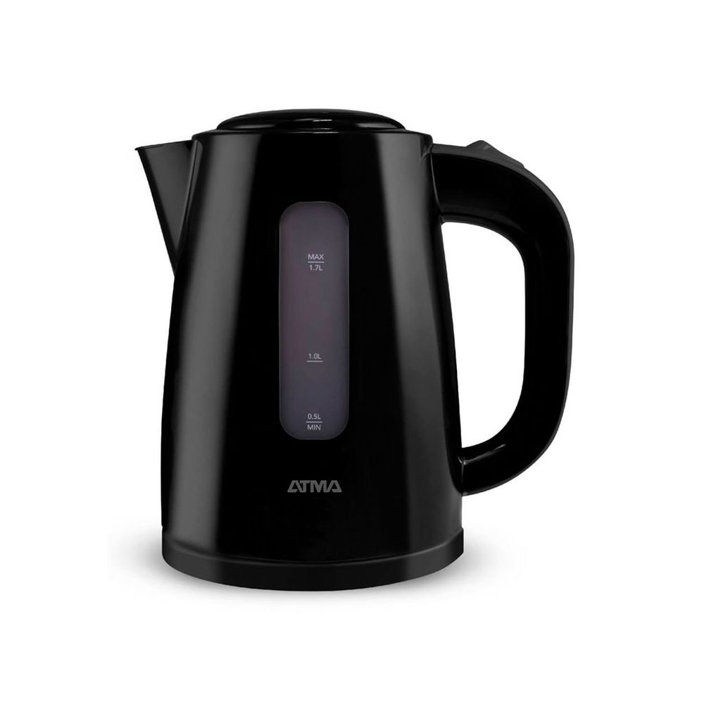 Pava eléctrica Atma Hervidora 1,7 Lt 2200 W Essential Negra PE0821NAP
